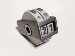 Point Counter / D100 dice by thelaguna | Download free STL model ...