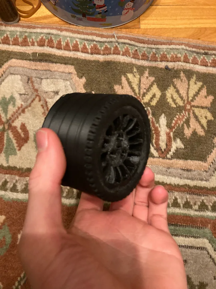 Lego Compatible race car wheel by Tiger3DPrinting | Download free STL ...