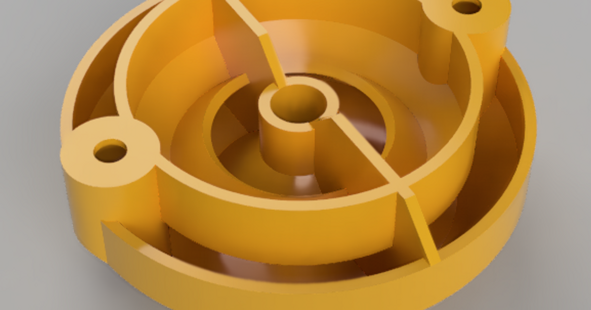 Intake Fan Silencer PSU by grizzie17 | Download free STL model ...