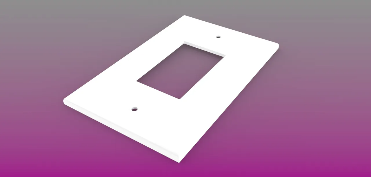 Rocker Light Switch Plate by Designrdy | Download free STL model ...