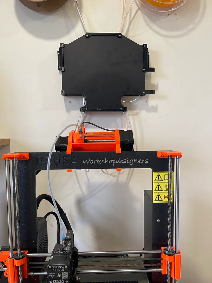 MMU wall mount by surfermann | Download free STL model | Printables.com