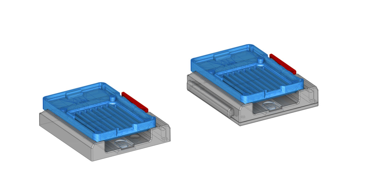 Slide in Base for Sneaks' Modular Snap Together Raspberry Pi (4 ...