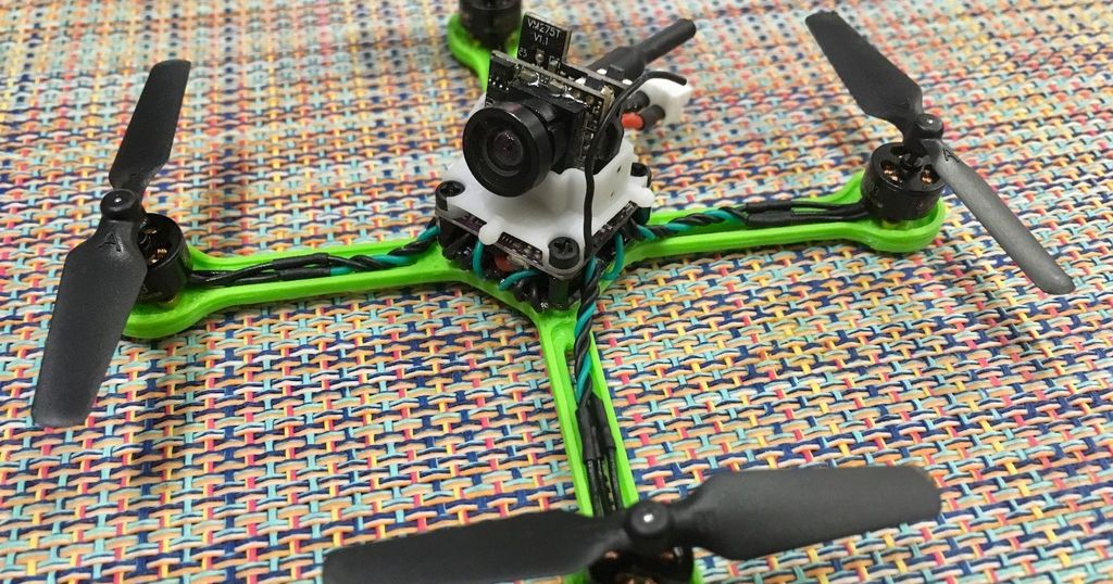Minimal Micro Brushless Quad Frame by András Bognár | Download free STL ...