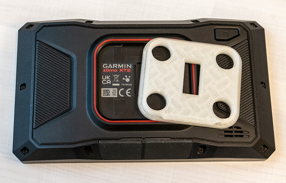 Garmin Zumo XT2 with attachment plate by Bent Derailleur | Download ...