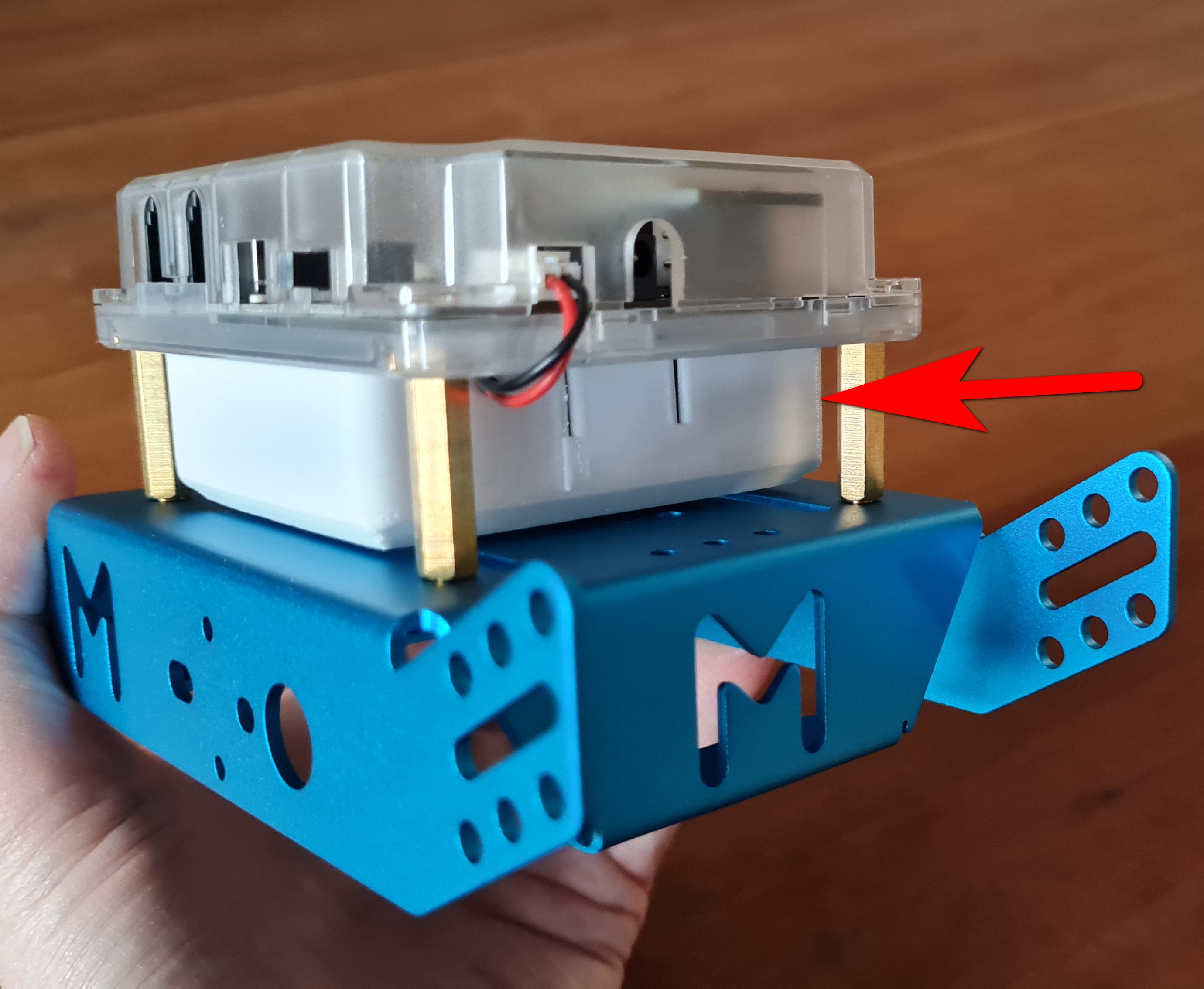 Battery Holder "Clip-On" for mBot 1.1 by Ulrich Hornstone | Download ...