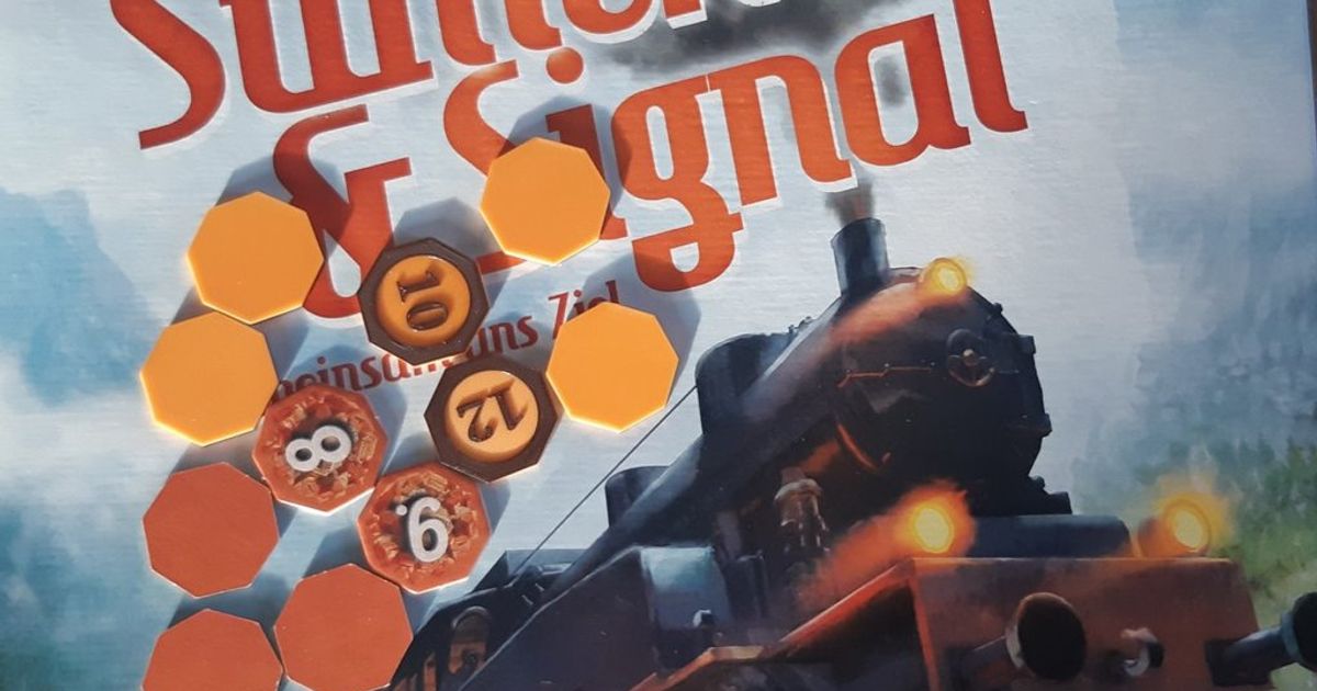 Switch & Signal Board game - Replacement token cities by 3Details ...