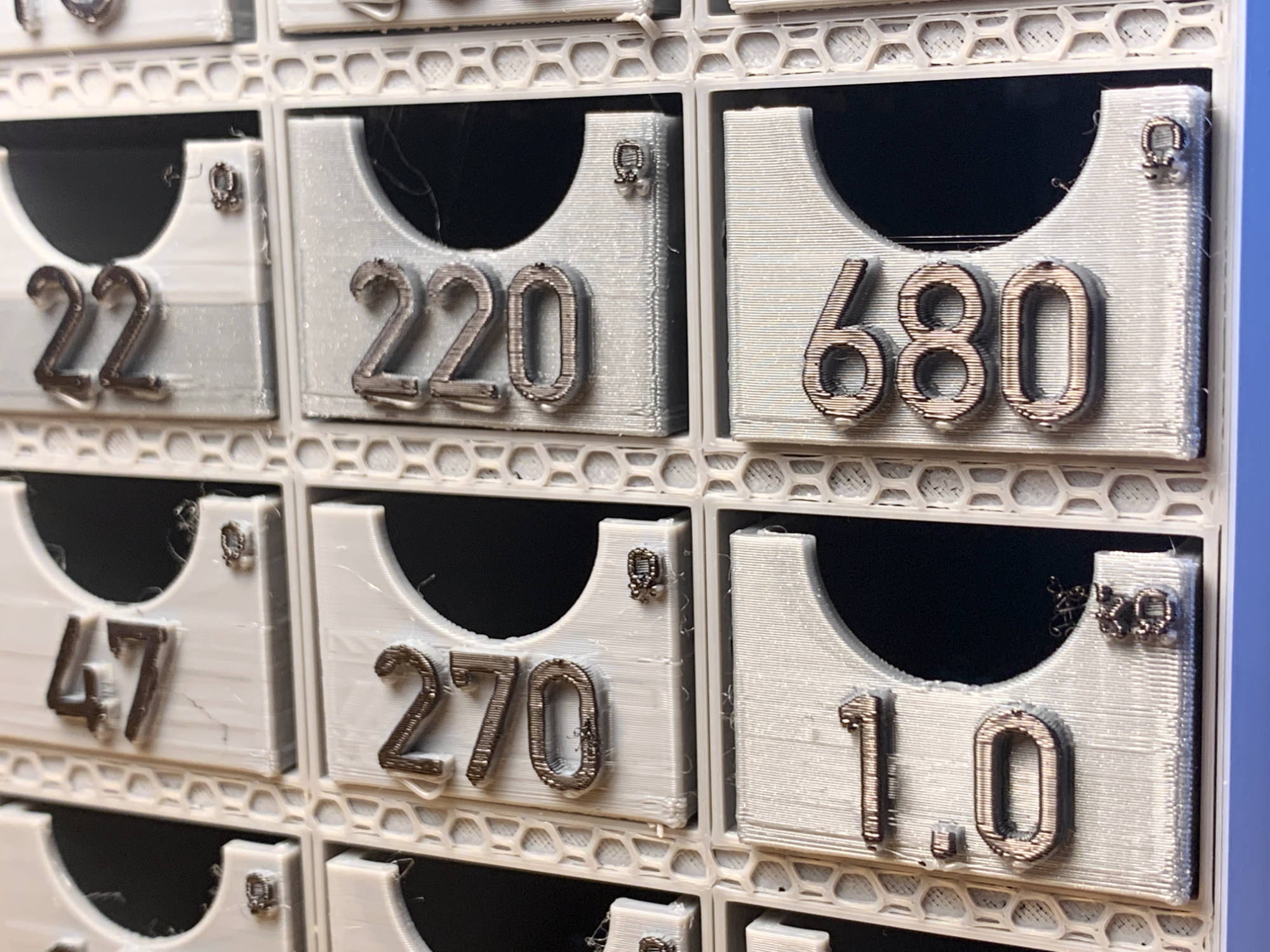 Small parts storage drawer rack by LapplandsCohan | Download free STL ...