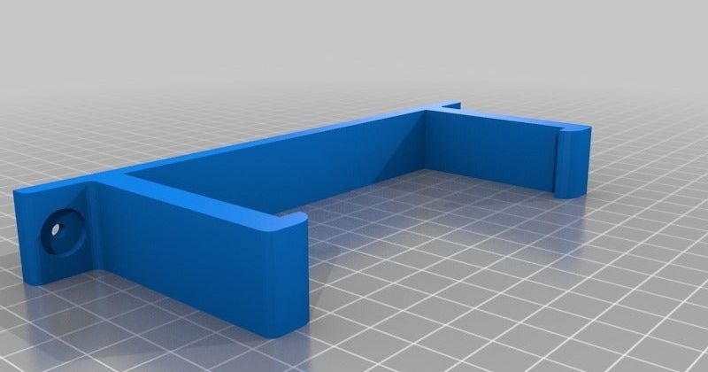 PSU Bracket with 3mm holes by Scalda | Download free STL model ...