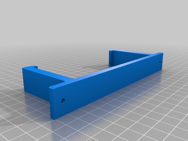 PSU Bracket with 3mm holes by Scalda | Download free STL model ...