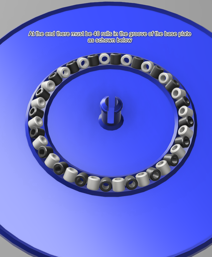 Gridfinity 'pressure fit' Turntable Base with optional Crossed Roller ...