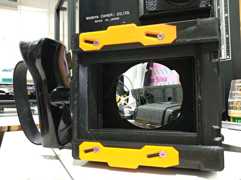 Mamiya Press Universal G Adapter by rodsgear | Download free STL model ...