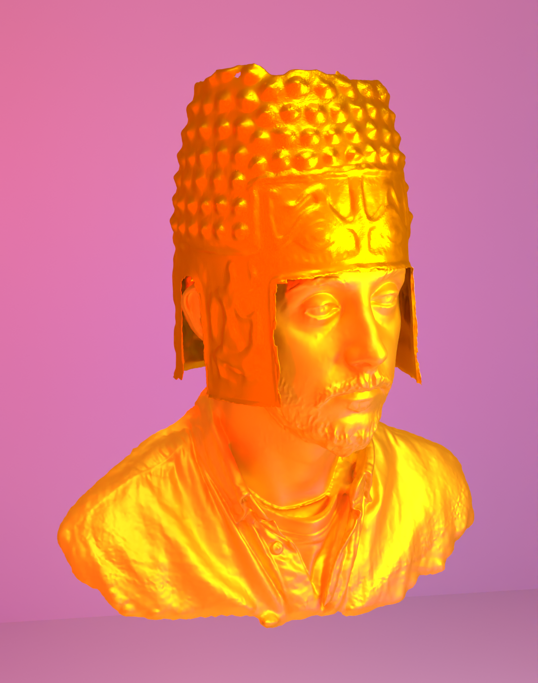 Coiful Dacic Romania - Dacian helmet by dode513 | Download free STL ...