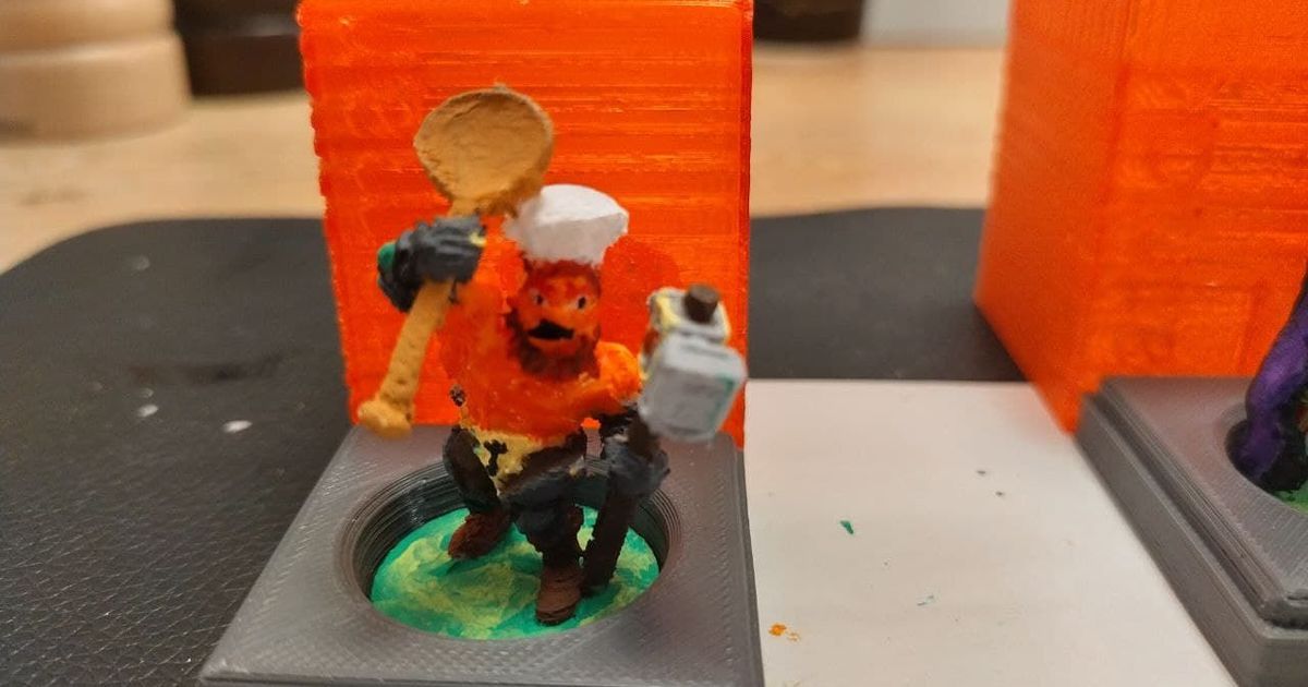 Dwarven Cook by 3DHippo | Download free STL model | Printables.com