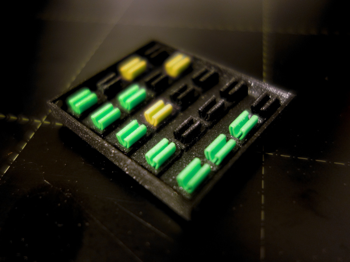 Wordle peg grid - necklace or brooch by ateldsign | Download free STL ...