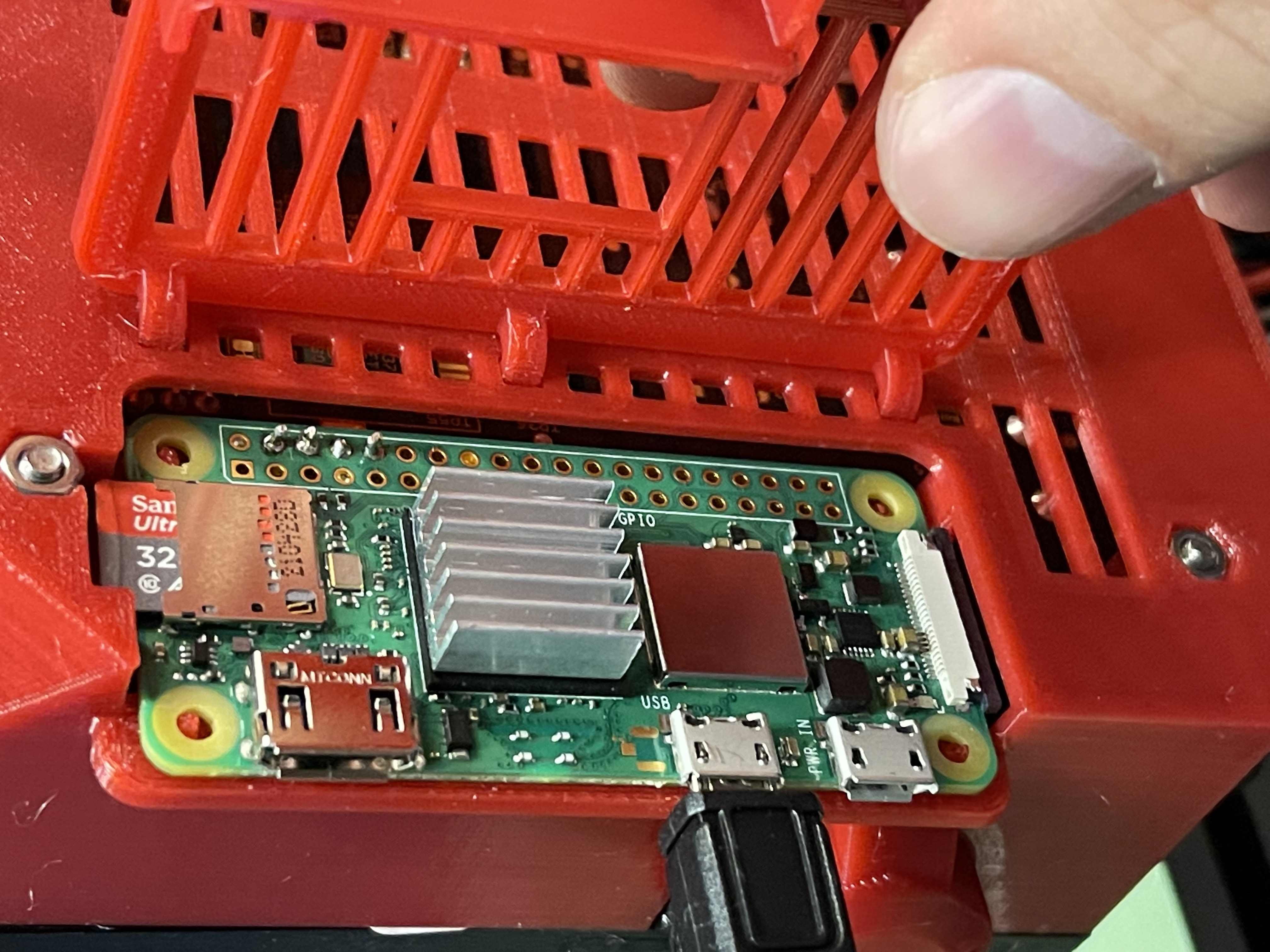 Flipped Raspberry Pi Zero 2 enclosure for Einsy RAMBo Board by Krisas ...