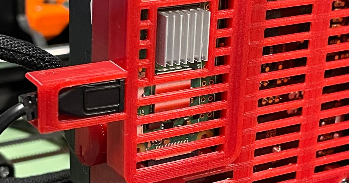 Flipped Raspberry Pi Zero 2 enclosure for Einsy RAMBo Board by Krisas ...