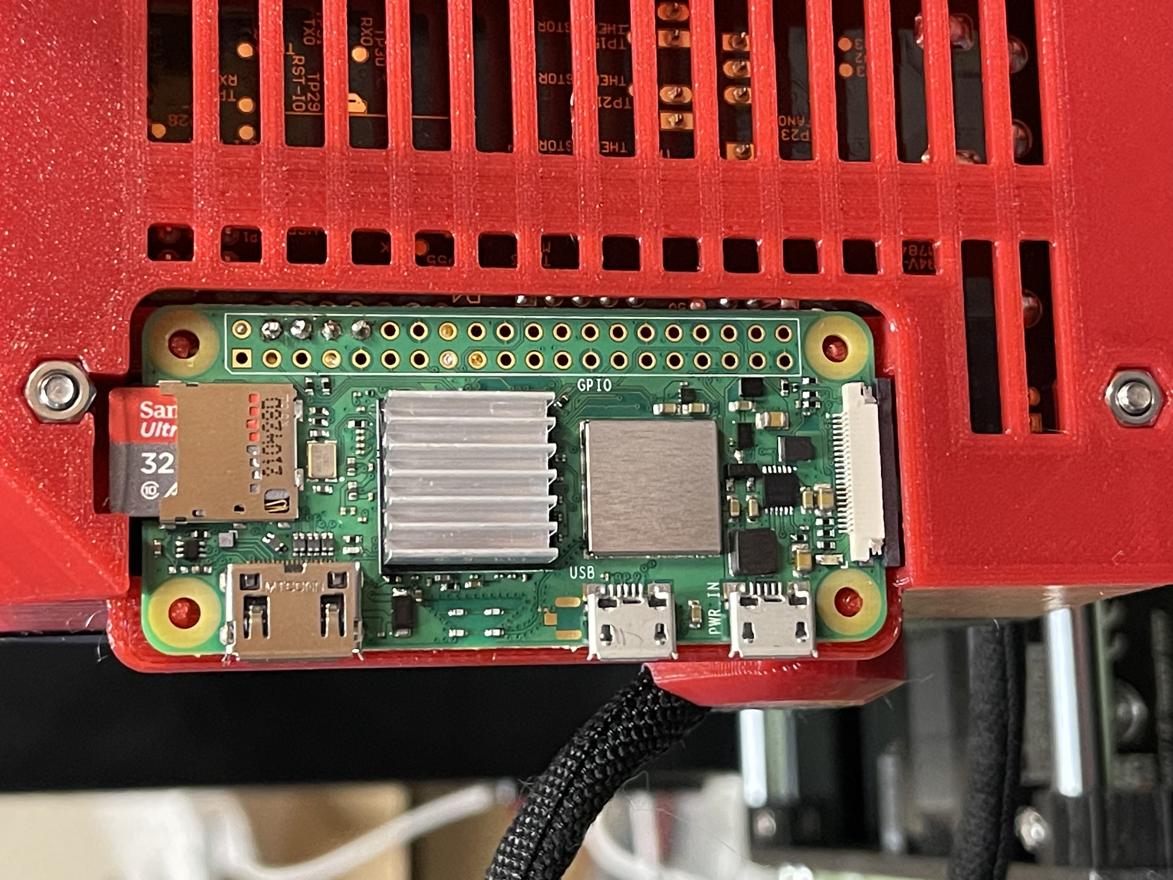 Flipped Raspberry Pi Zero 2 enclosure for Einsy RAMBo Board by Krisas ...