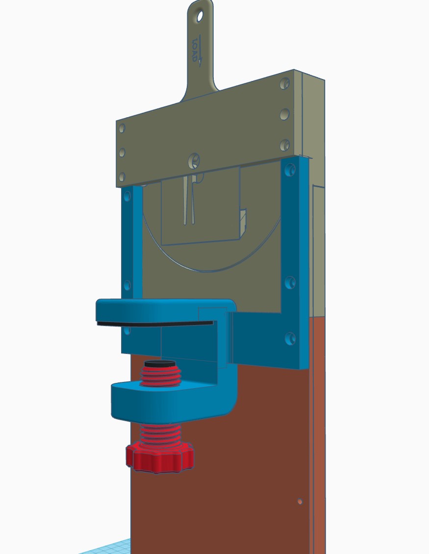 Table clamp for buffer by Jon | Download free STL model | Printables.com