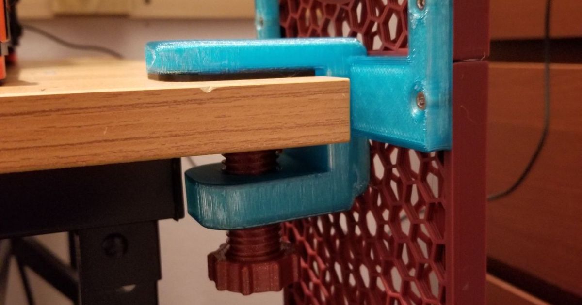 Table clamp for buffer by Jon | Download free STL model | Printables.com