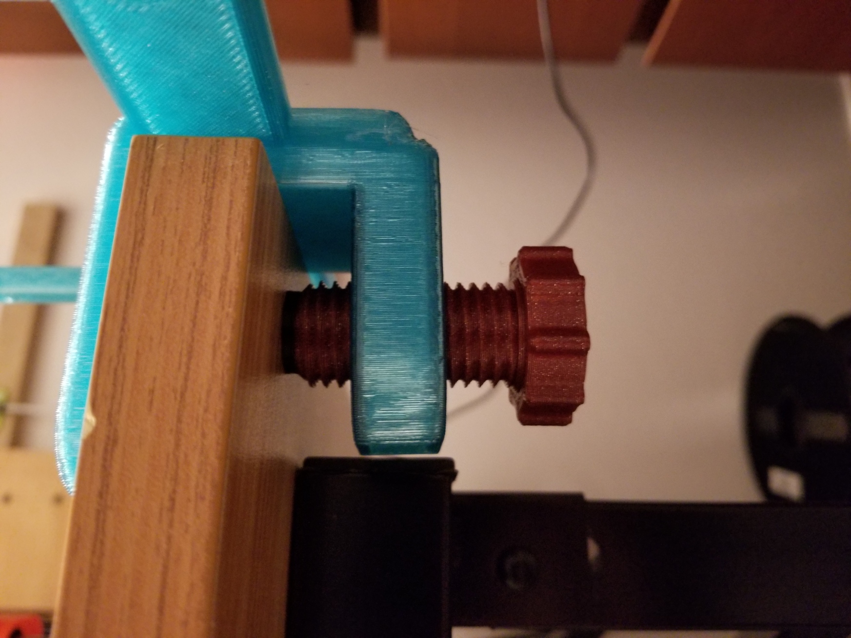 Table clamp for buffer by Jon | Download free STL model | Printables.com