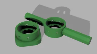 Lee Die Nut Wrench Rev2 by Dan | Download free STL model | Printables.com