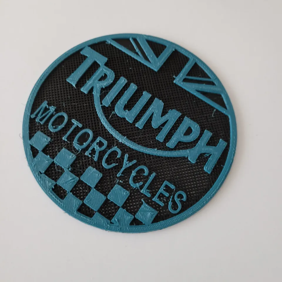 Triumph motorcycle logo by 3D-maker | Download free STL model ...