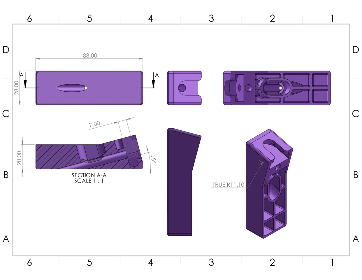 6mm Pocket Hole Jig with bearing by Ishdo | Download free STL model ...