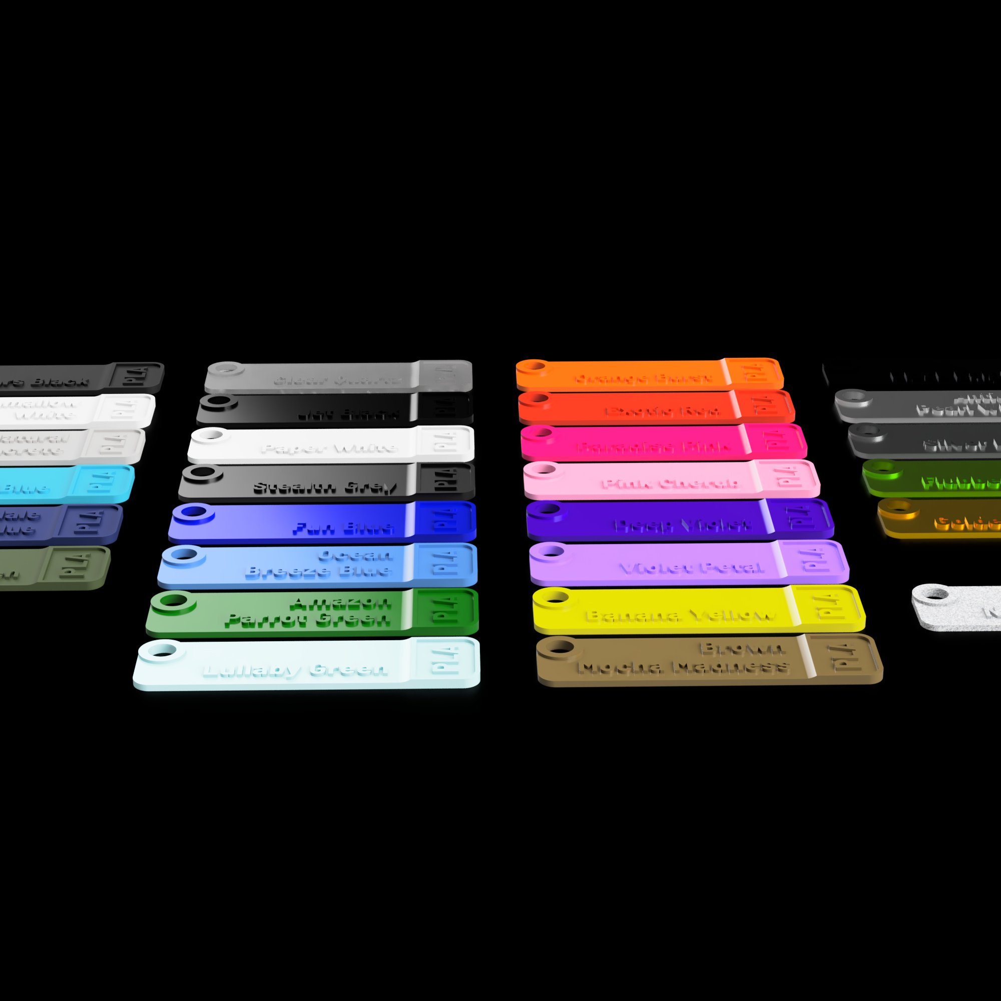 Filament Swatch by MakerHero® par MakerHero | Téléchargez gratuitement ...