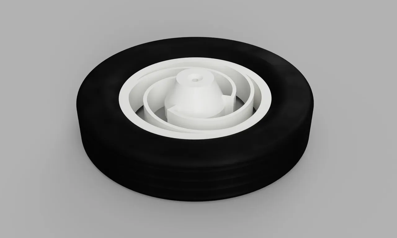 A spring-loaded RC plane wheel that really works by sbuerger | Download ...