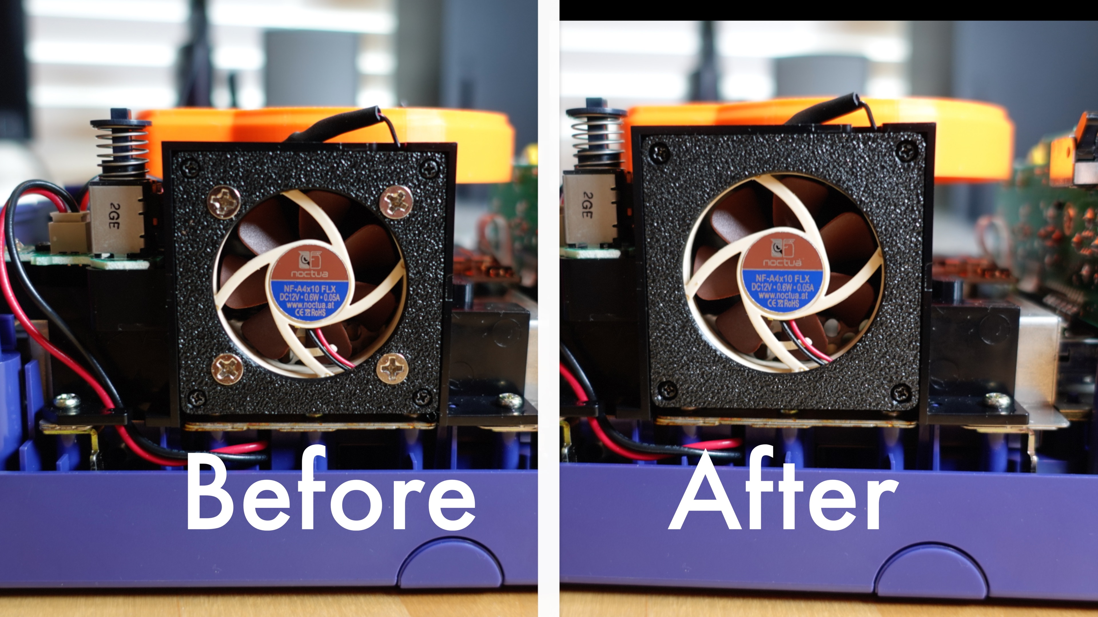 GameCube 40mm Screwless fan adapter by Retro Frog | Download free STL ...