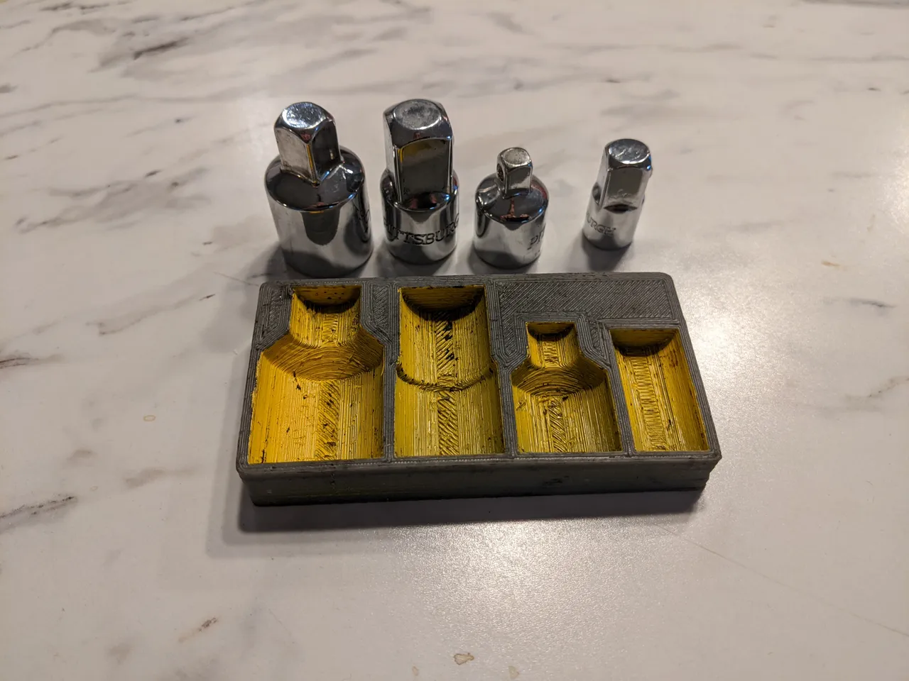 Harbor Freight Socket Adapter Tray by kdub | Download free STL model ...