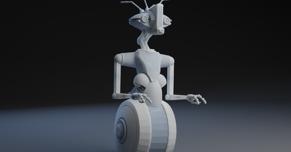 Rickshaw Droid by Peter Farell | Download free STL model | Printables.com