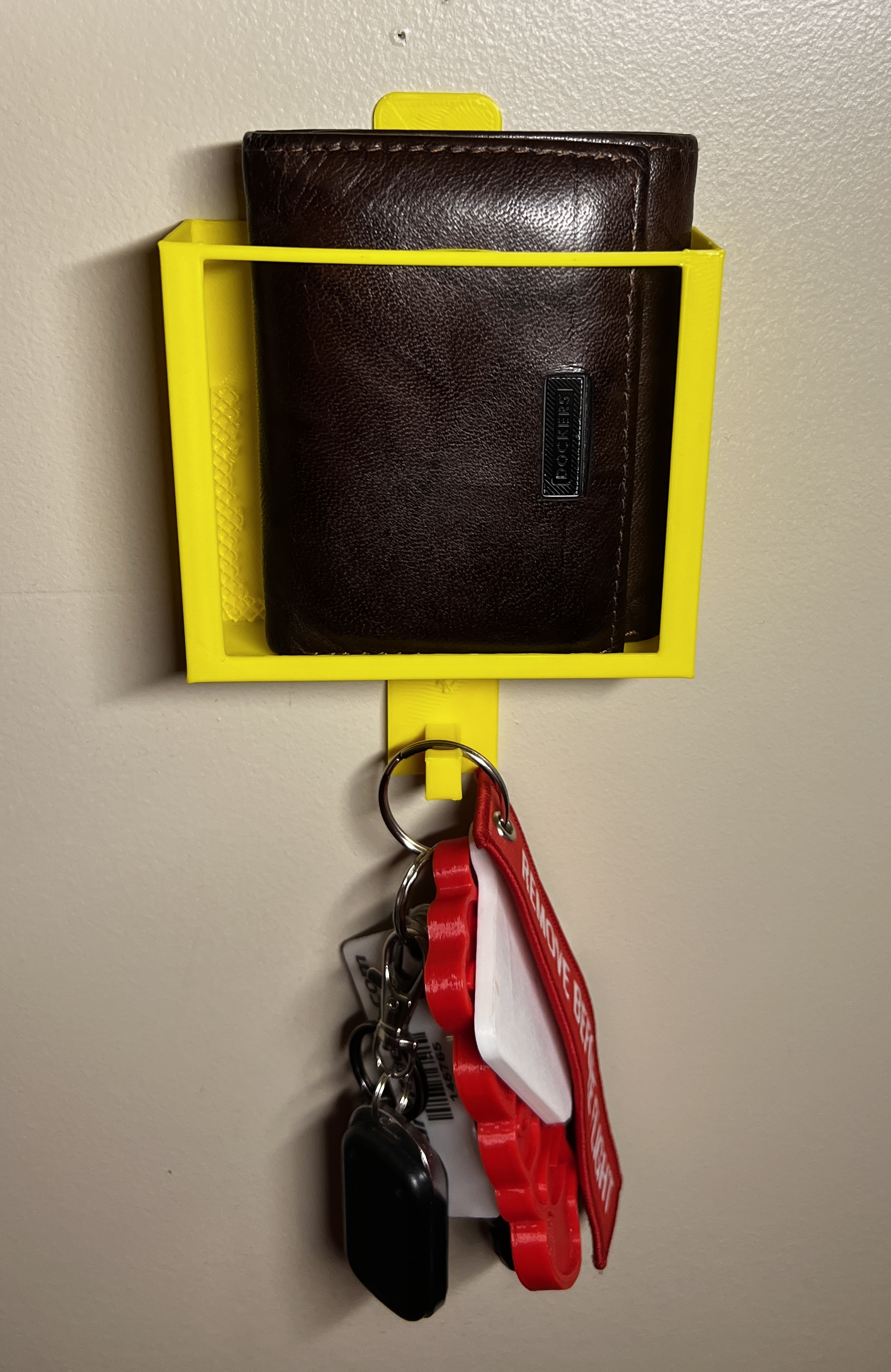 Wallet and Key Hanger by grysonhyes | Download free STL model ...