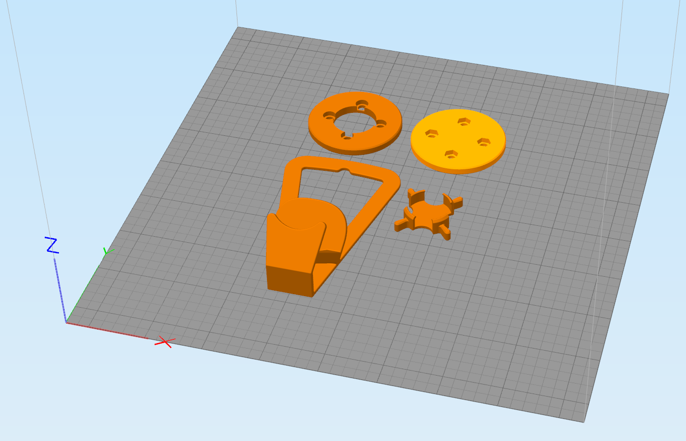 Mantis Clamp - End caps, grip wheel and updated stand by eric-ao ...