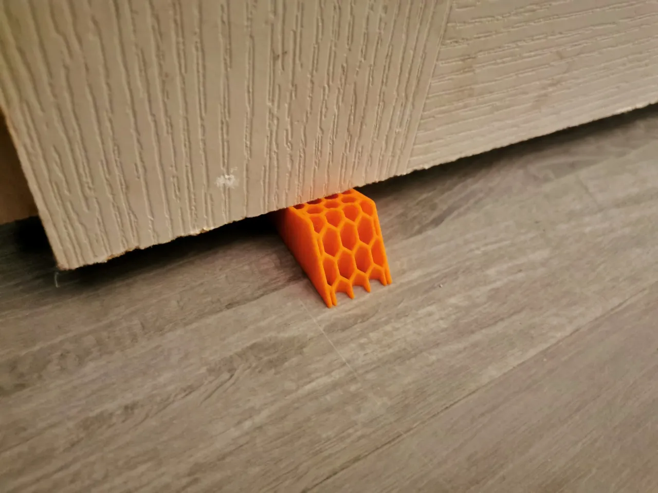 Hexagon Pattern Door Wedge by ncsandor | Download free STL model ...
