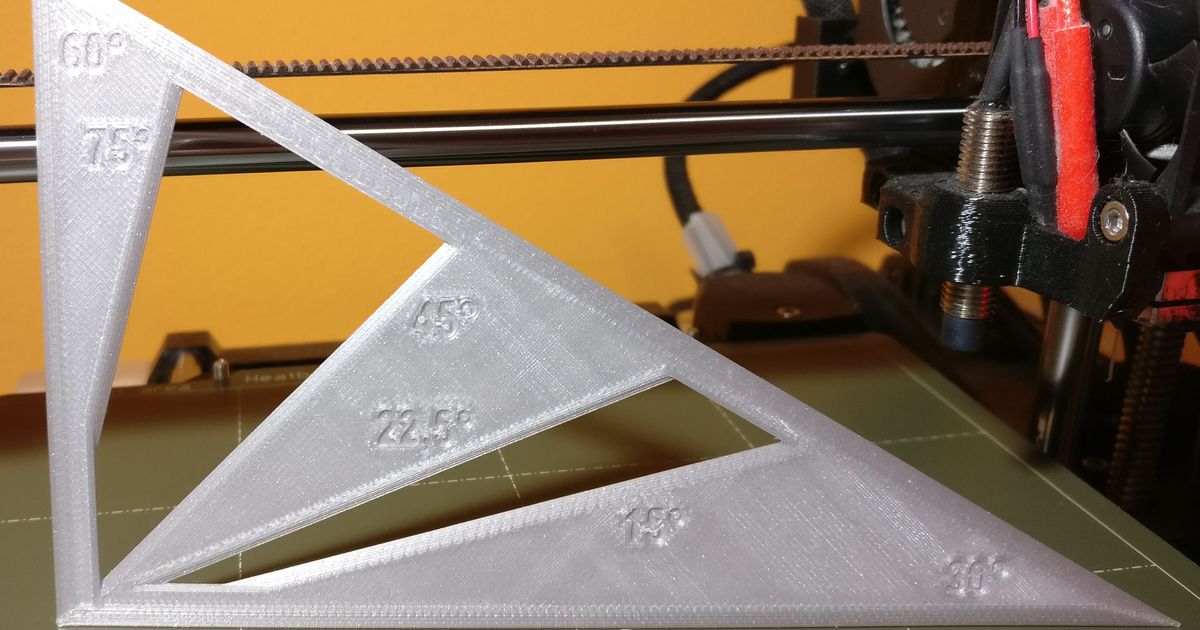 Triangle with fixed angles by lufa | Download free STL model ...