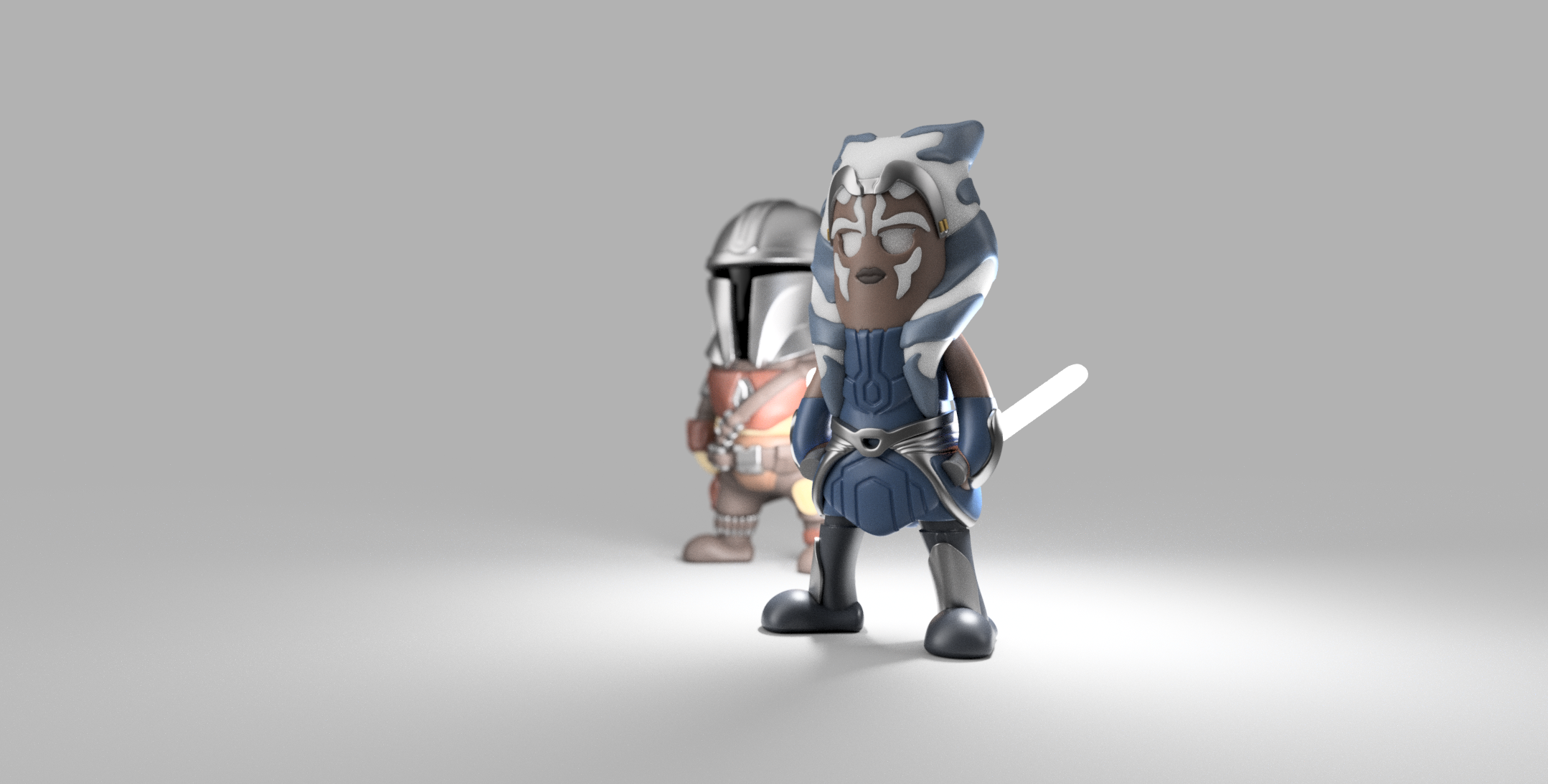 Mini Ahsoka by Wekster | Download free STL model | Printables.com