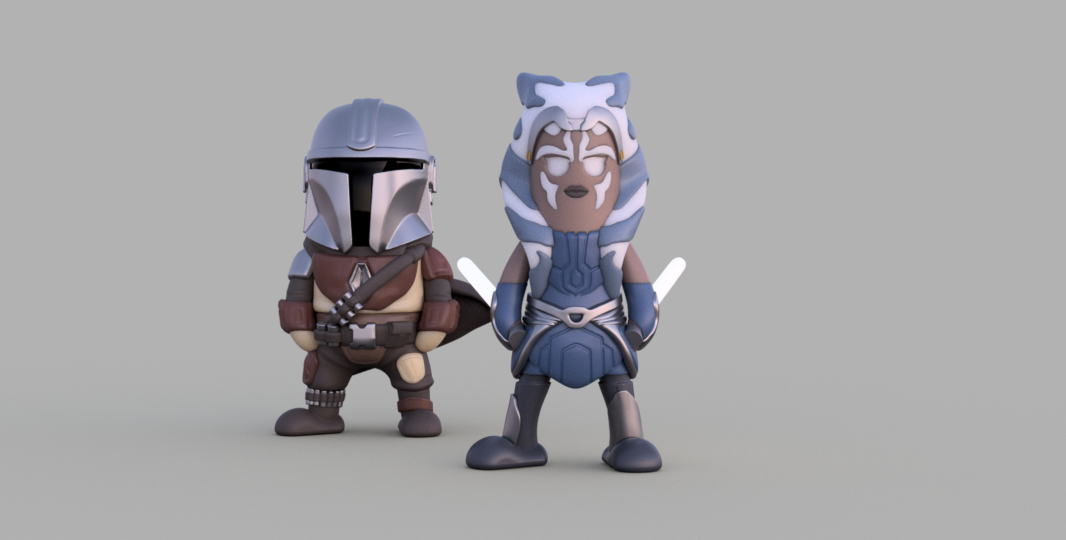 Mini Ahsoka by Wekster | Download free STL model | Printables.com