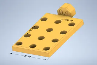 Multiboard Buildplate holder for bambu P1S & X1C by Wojtek S | Download ...