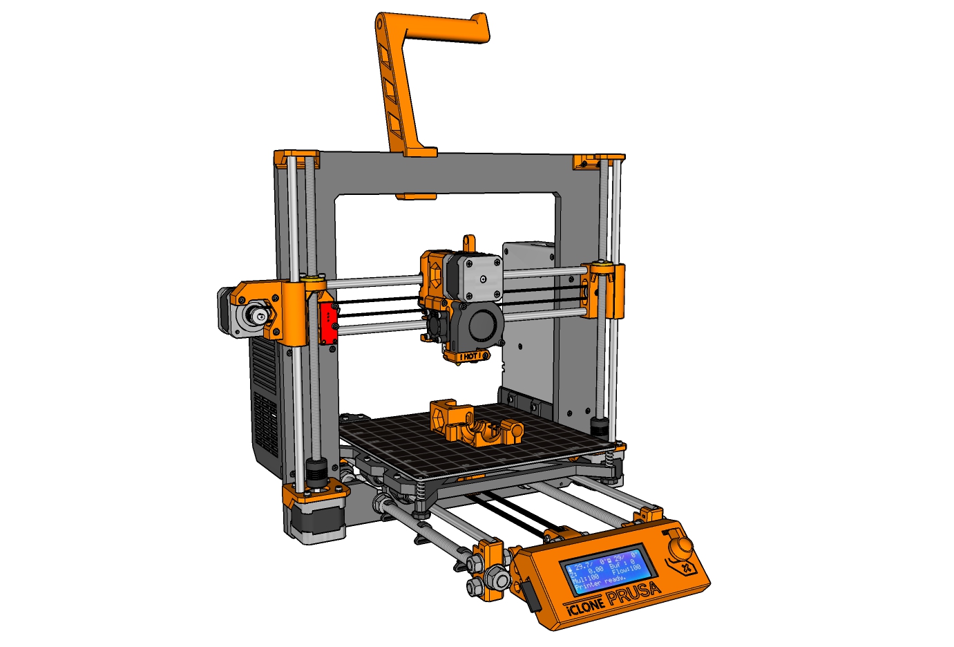 iClone PRUSA 3D Printer by EdgarMata | Download free STL model ...