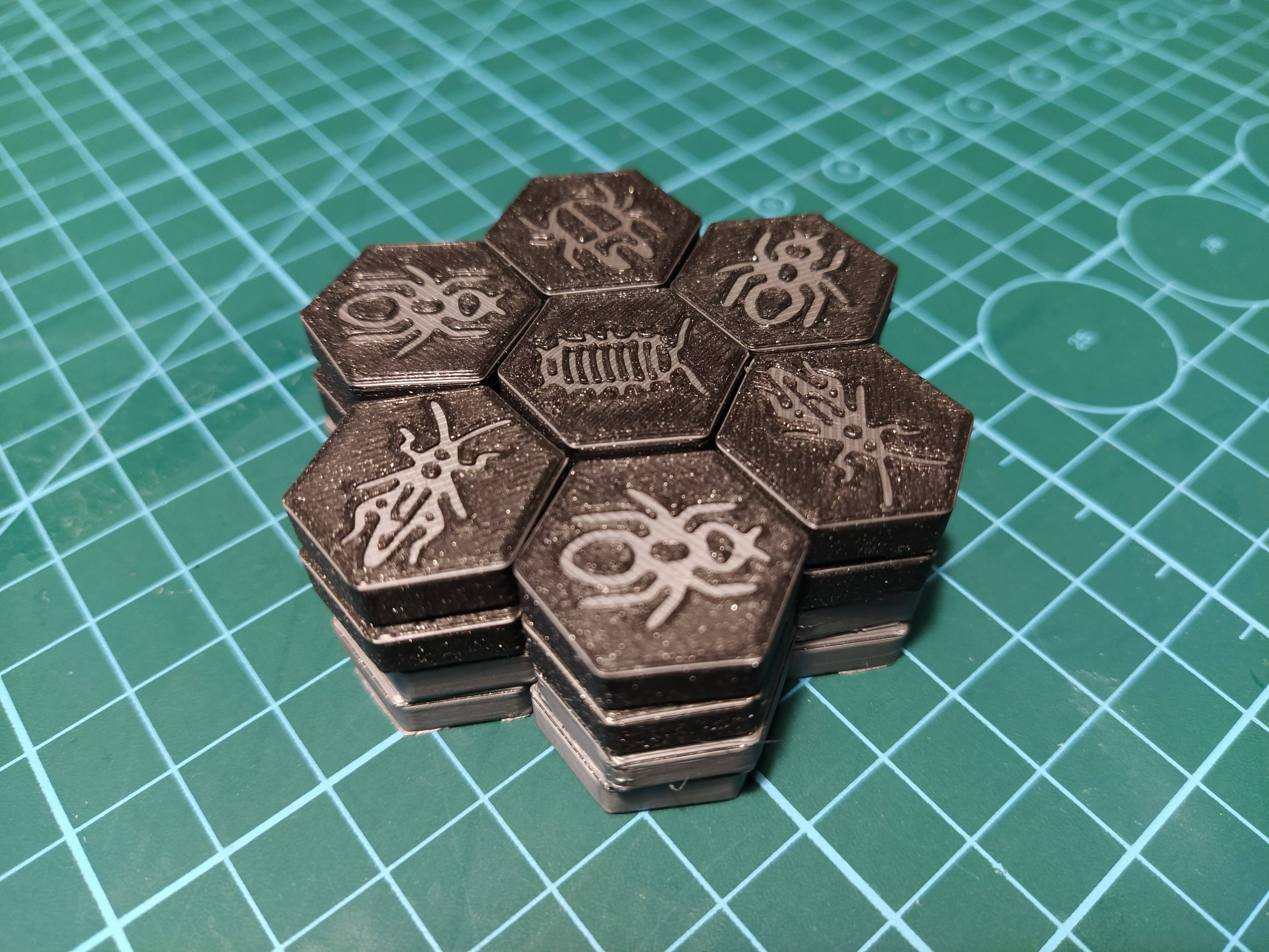 Hive game box by Nurbiz | Download free STL model | Printables.com