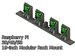 19-inch Modular Rack Mounts Collection by Maurício Pessoa | Printables.com
