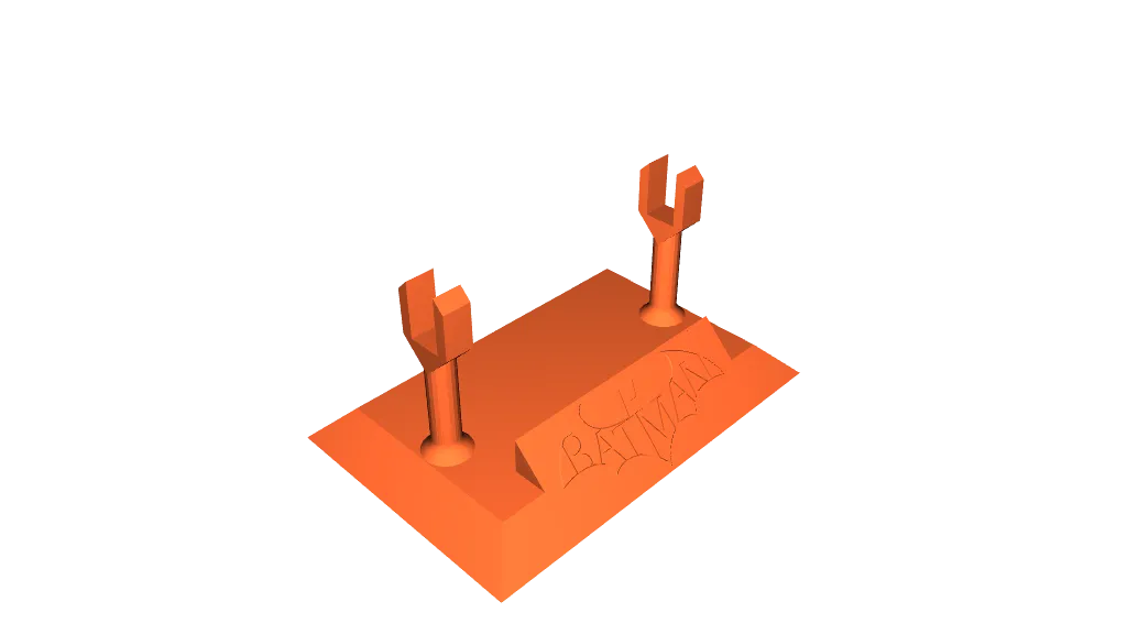 Arkham Batarang Stand by John | Download free STL model | Printables.com