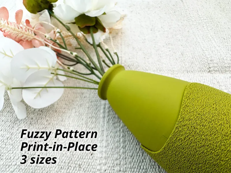 Twin Fuzzy Pattern Pen Holder Multi Texture By S J Makes Download