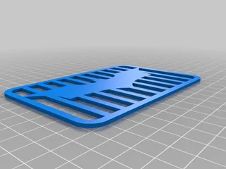Soap Dish Grate - Stars by Greg Buxton | Download free STL model ...