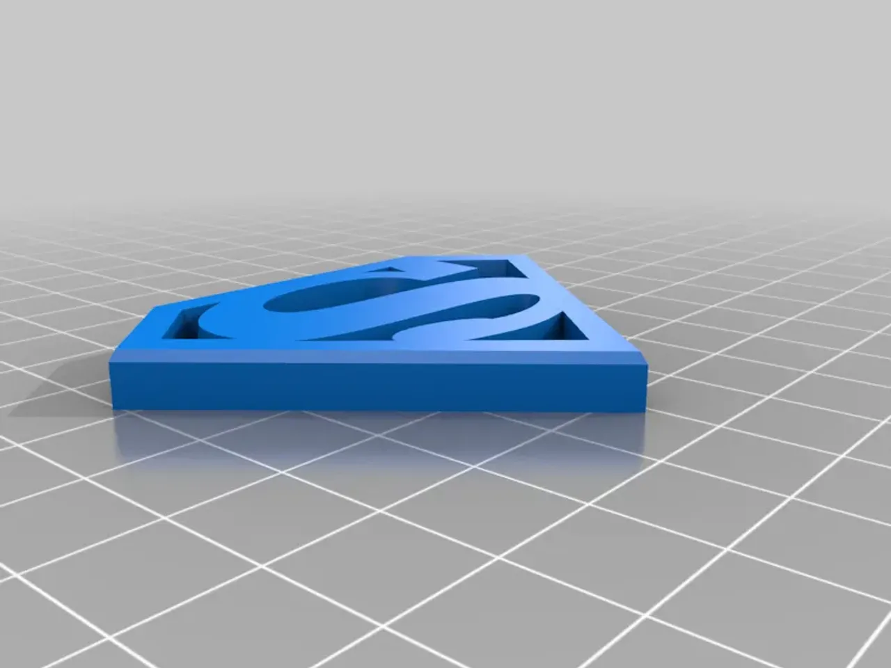 Classic Superman Logo by John | Download free STL model | Printables.com
