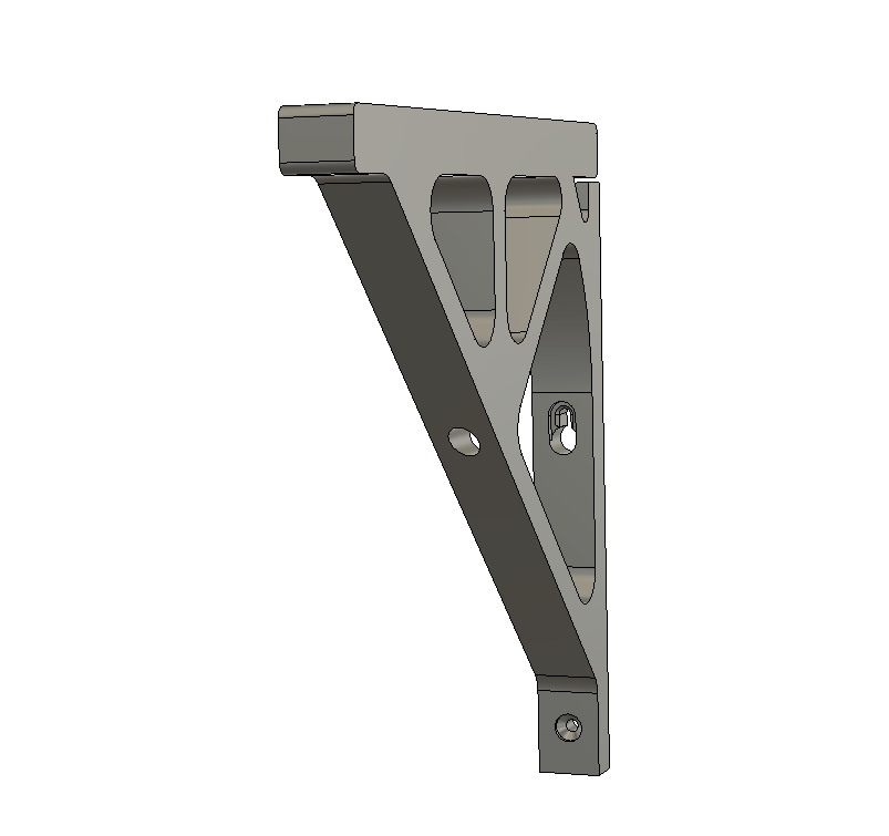 Shelf Bracket for Wall Control pegboard system by John | Download free ...