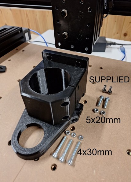 TTC 450 SPINDLE CLAMP + DUST SHOE by DaminWood | Download free STL ...