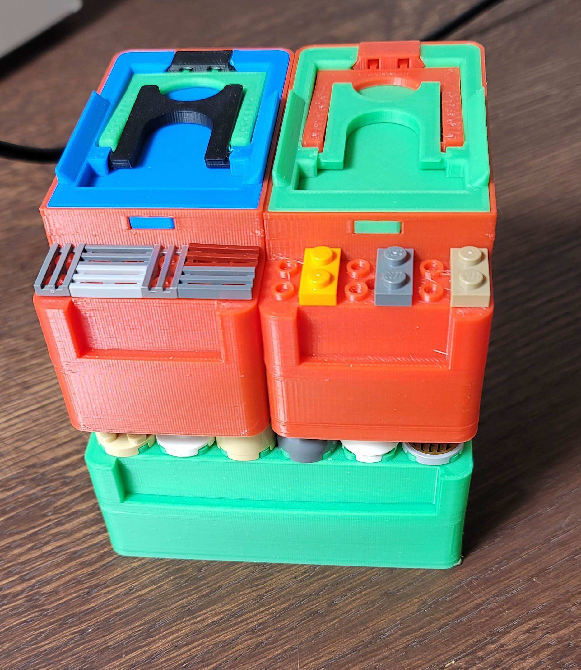 Lego Display Container 100mmx100mm by marvin1 | Download free STL model ...