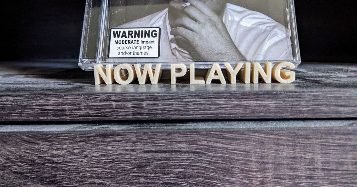 Now Playing Stand by Dtmpts | Download free STL model | Printables.com